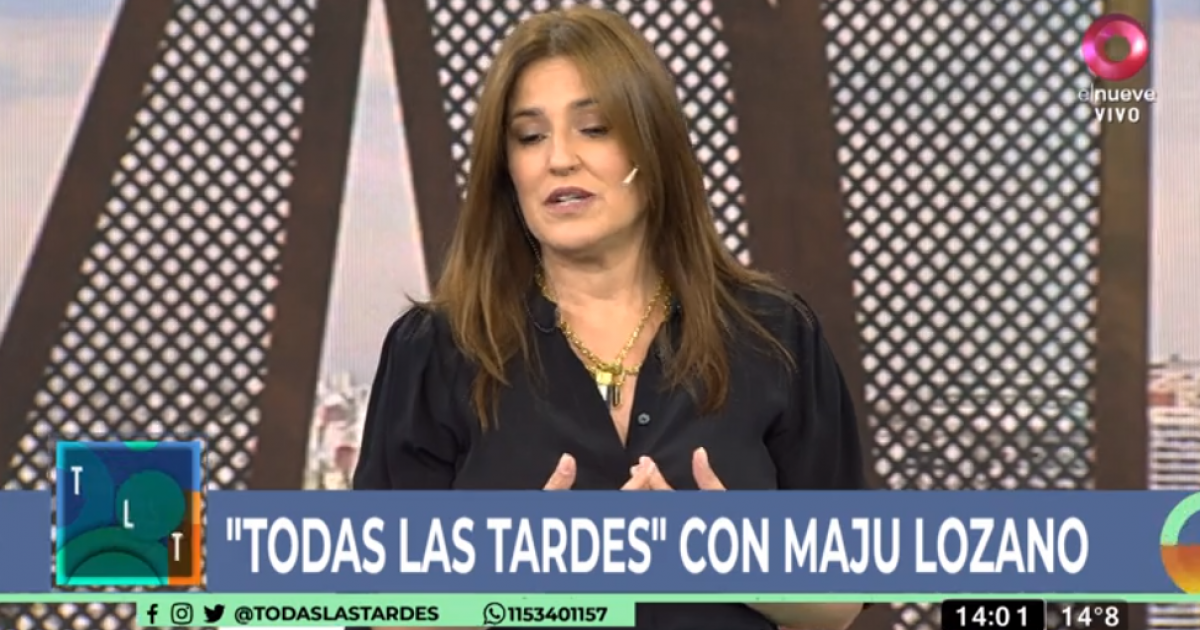 Maju Lozano se disculpó con Chachi Telesco: "Pido disculpas, me siento incómoda y apenada" | Canal 9